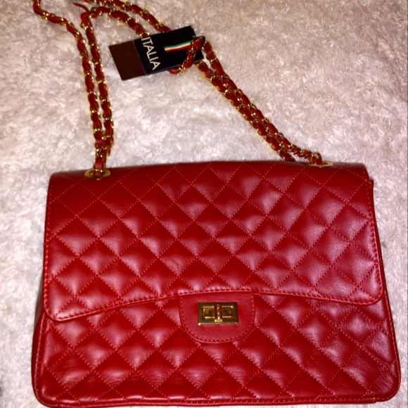 Chiara Ferragni | Bags | Genuine Leather Quilted Bag | Poshmark
